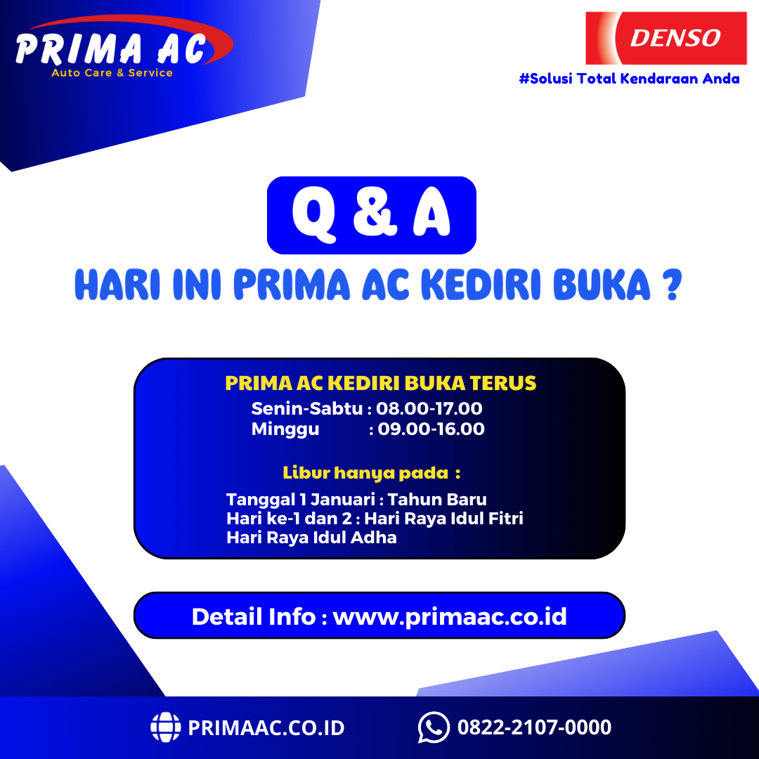 Jam Operasional - PRIMA AC